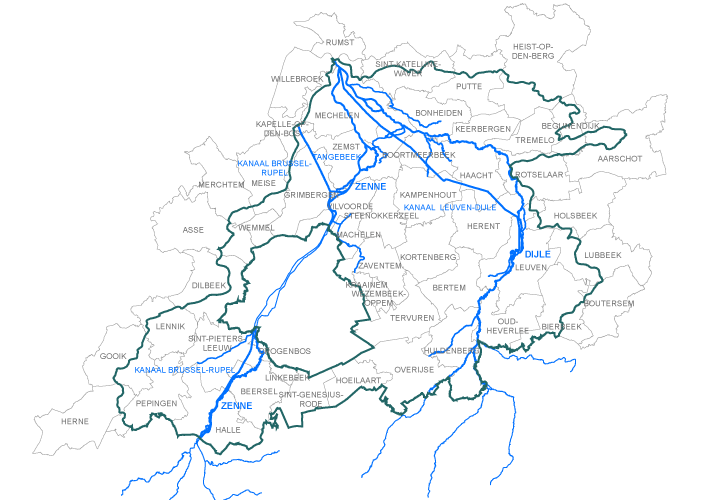 bekkenkaart_dijle-en-zennebekken.gif — Coördinatiecommissie Integraal ...