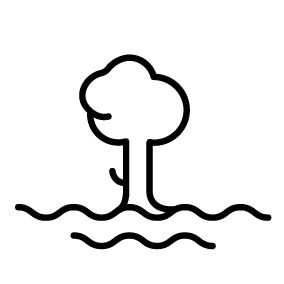 symbool overstromingsgevoelig gebied - PNG-File — nl